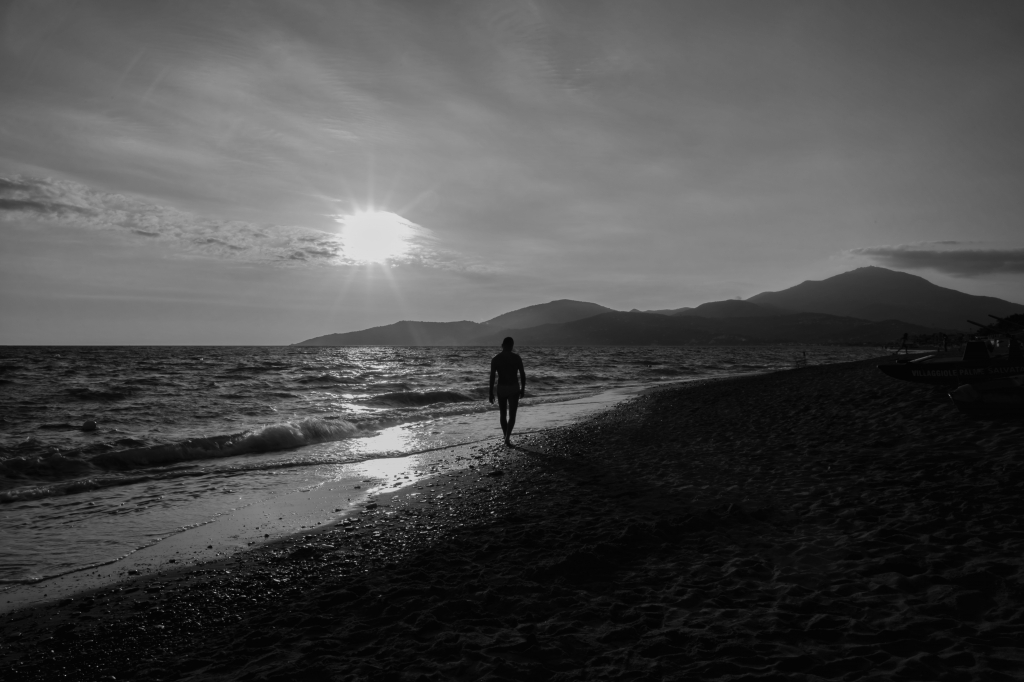 Quadro moderno su tela, poster e stampa di Foto artistiche d'autore, Alba e tramonto, Bianco e ...